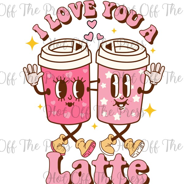I Love You a Latte - Etsy