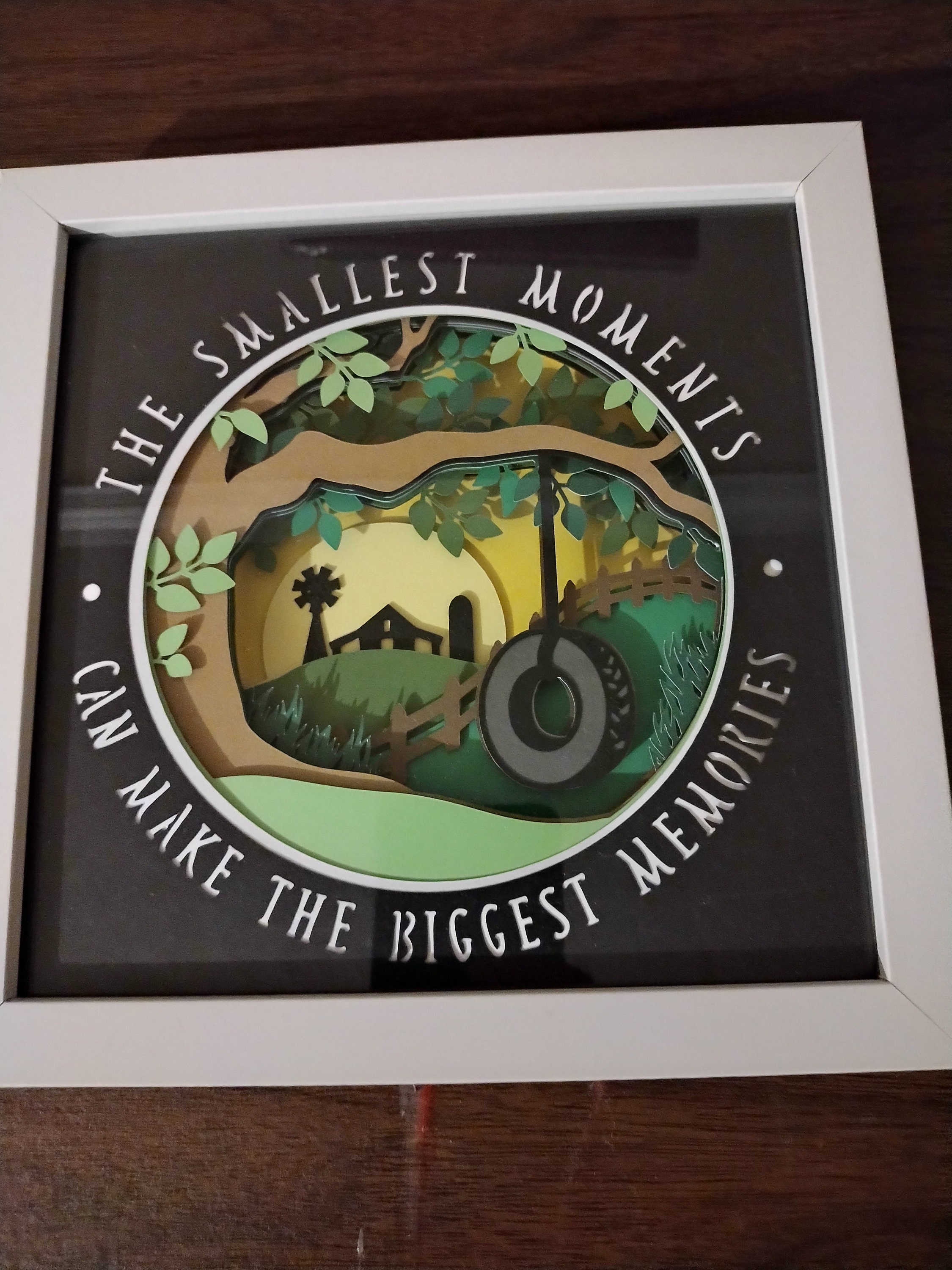 The Smallest Moments Shadow Box - Etsy