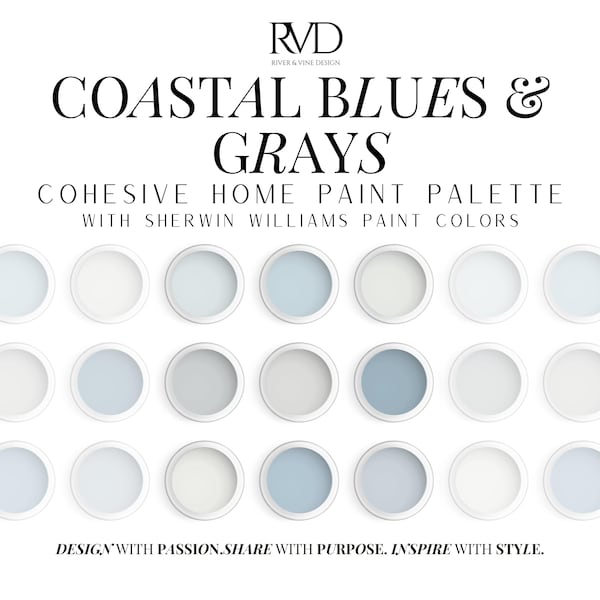 Blue Gray Room Paint - Etsy