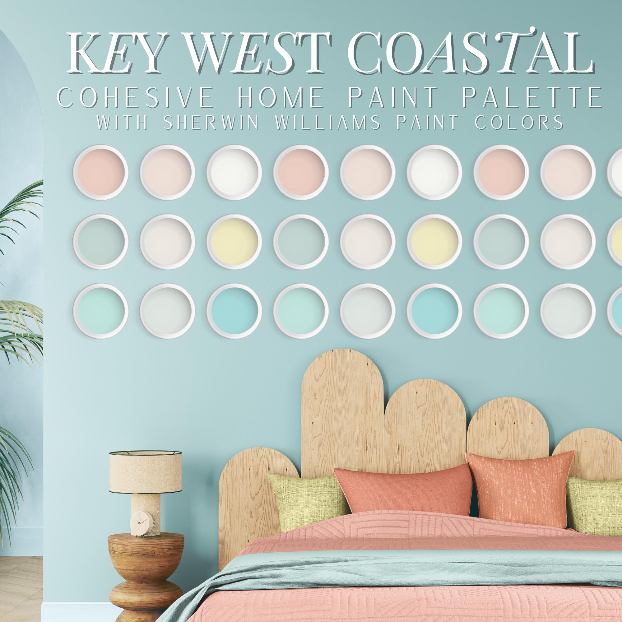 Sherwin Williams Key West Coastal Paint Palette (digital Download) - Etsy