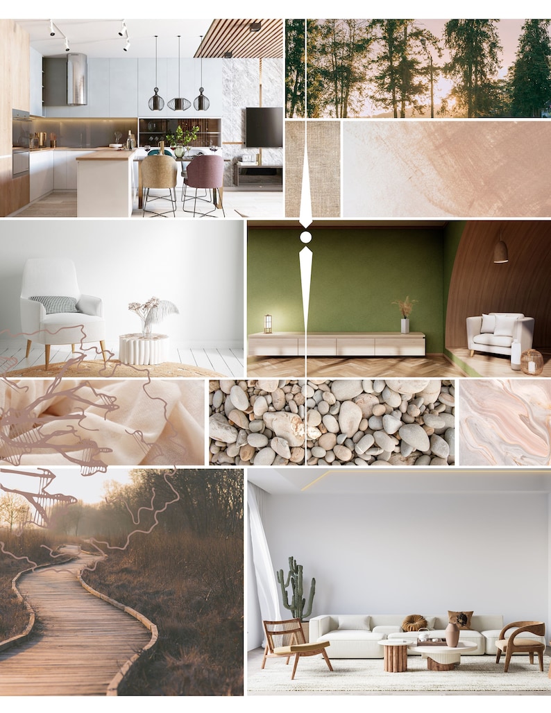 Evergreen Fog Paint Palette: Modern Neutral Colors (digital Download ...