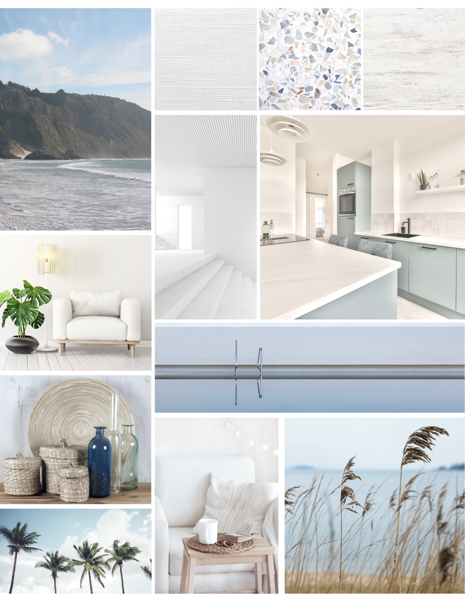 Sherwin Williams Silent Ripple Coastal Paint Palette (digital Download ...