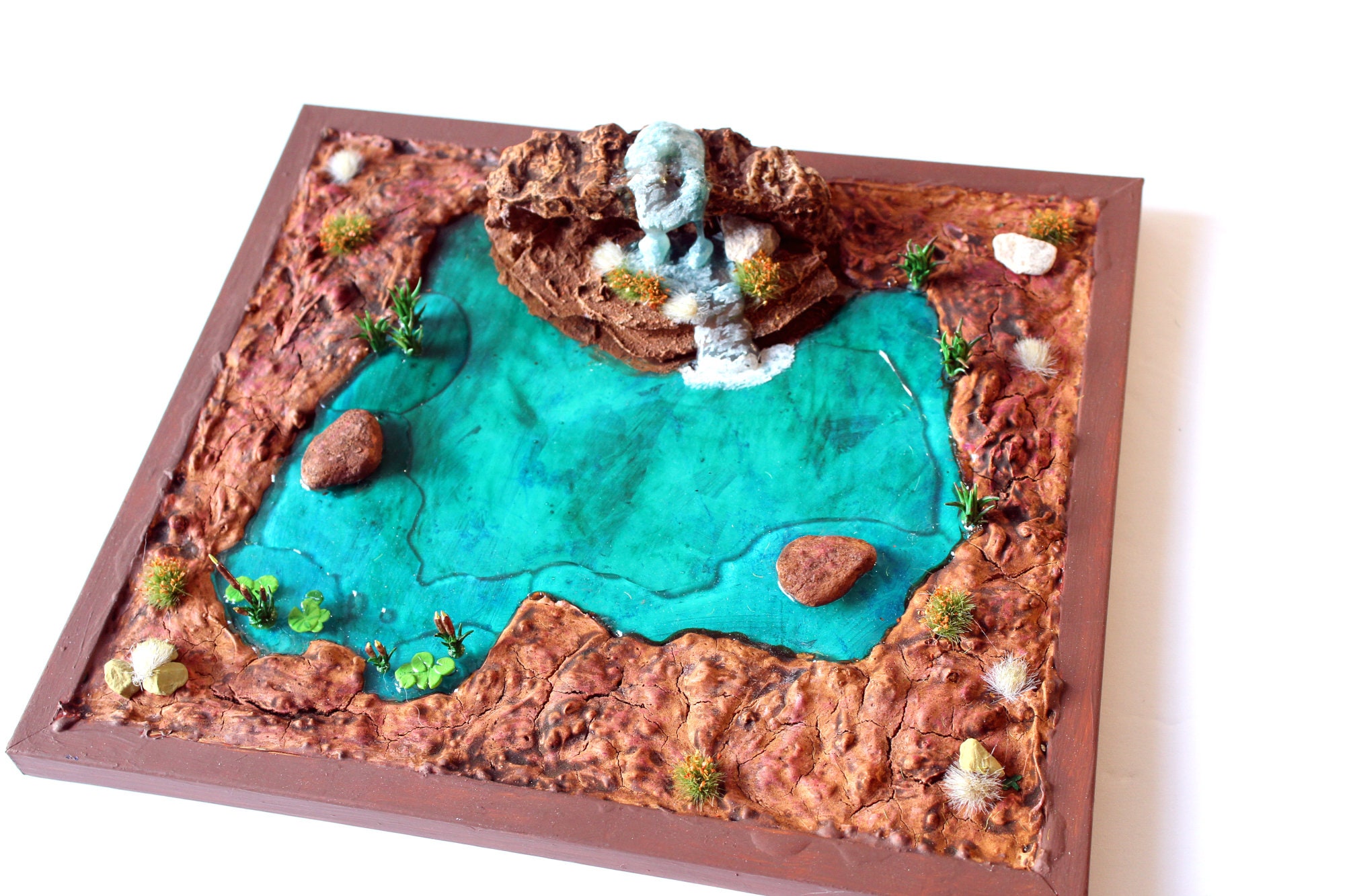 Miniature Waterfall Diorama - Etsy