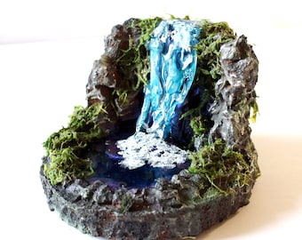 Fantasy Waterfall Realistic Diorama - Etsy UK