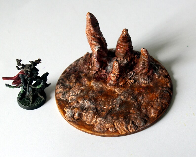 Cave Terrain for Tabletop Gaming, Stalagmites, 4 Piece Set - Etsy
