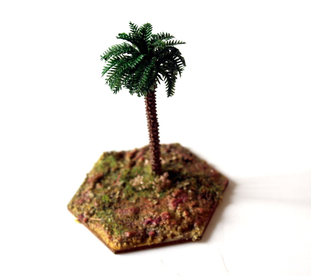 Oasis Palm Tree for Tabletop Gaming - Etsy