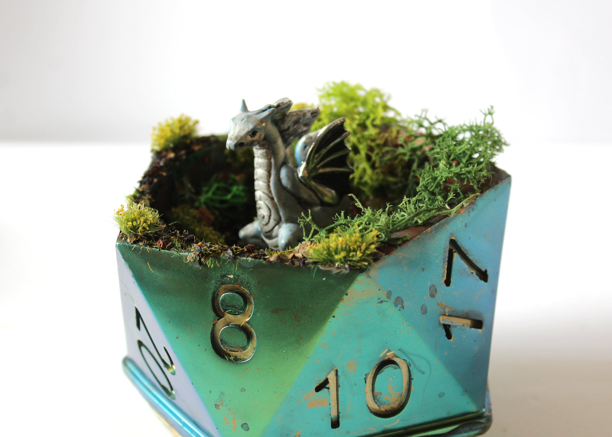 20-sided Dice Dragon Diorama - Etsy