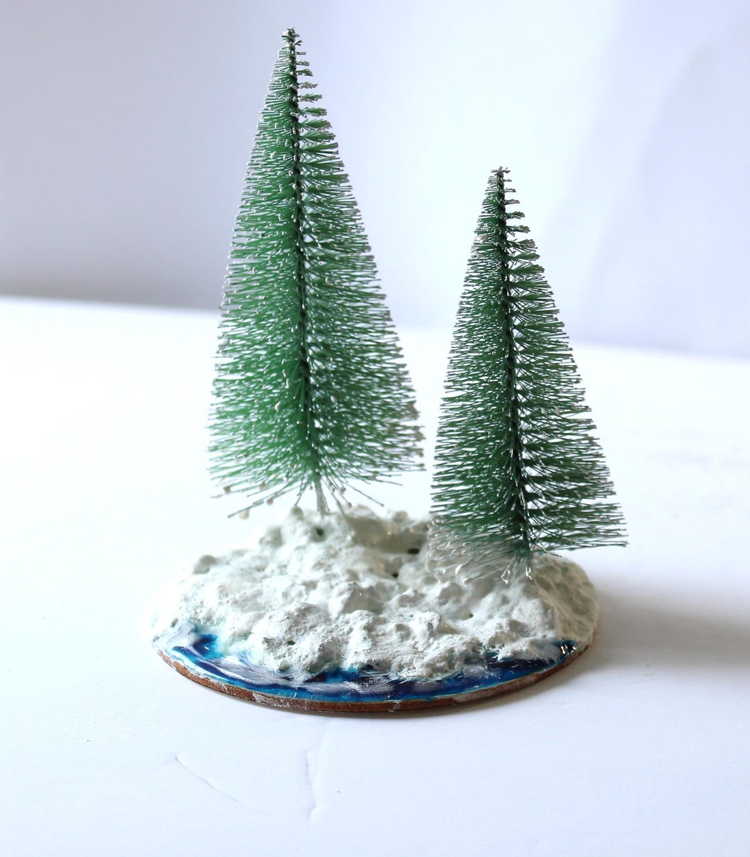 Pine Tree Snowy Winter Terrain for Roleplaying Games - Etsy