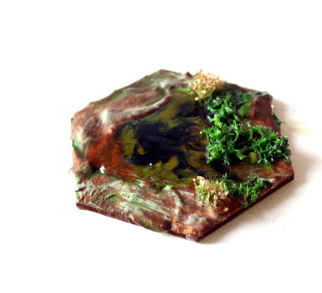 Swamp Modular Terrain for Tabletop Roleplaying Gaming, Hexagon - Etsy