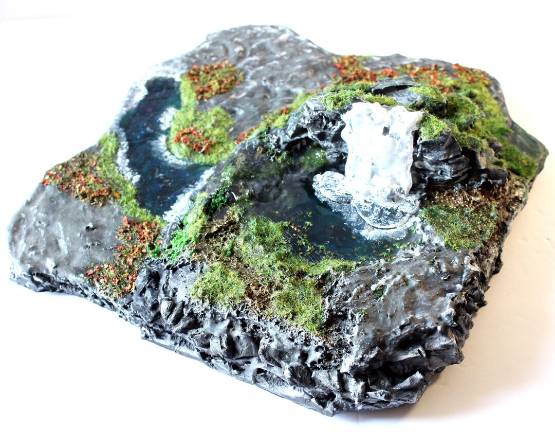 Waterfall Terrain for Tabletop Games, Fully Playable - Etsy
