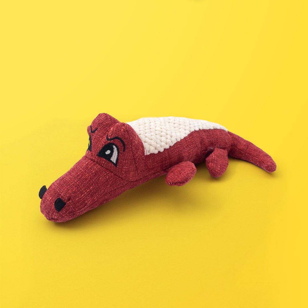Gator Plush Dog Toy | Sustainable Dog Toy | Alligator Dog Toy | Dog ...