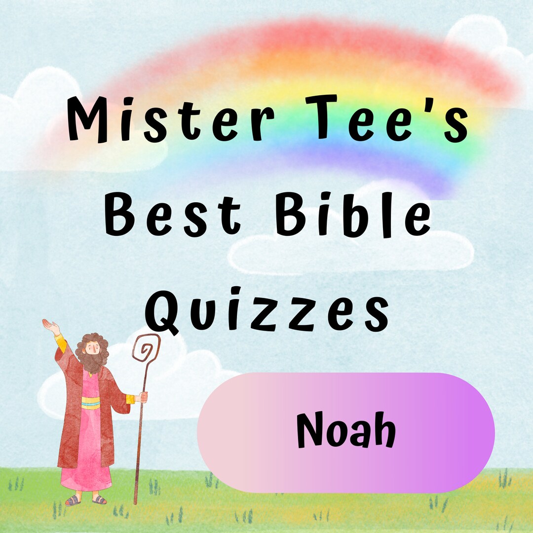 Noah's Ark Bible Quiz, Sunday School Resource (digital Download) - Etsy