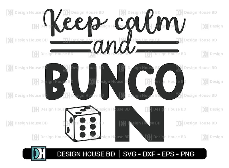 Dice Svg File, Bunco Svg, Bunco Monogram, Piece Love Bunco Svg, Casino ...
