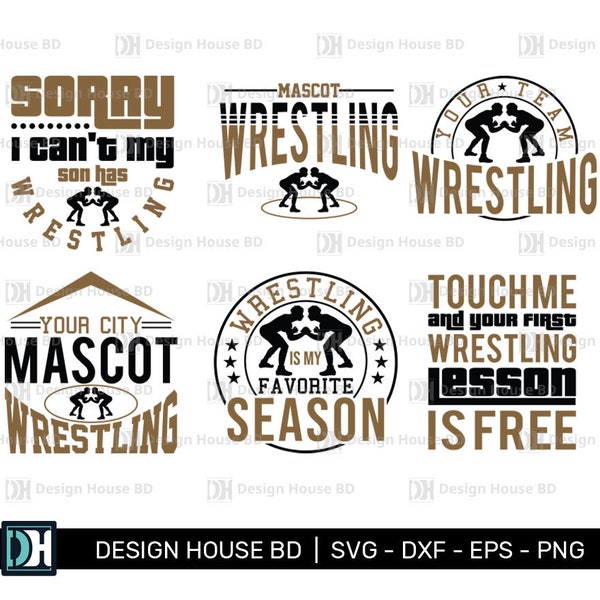 Wrestling Svg Bundle - Etsy