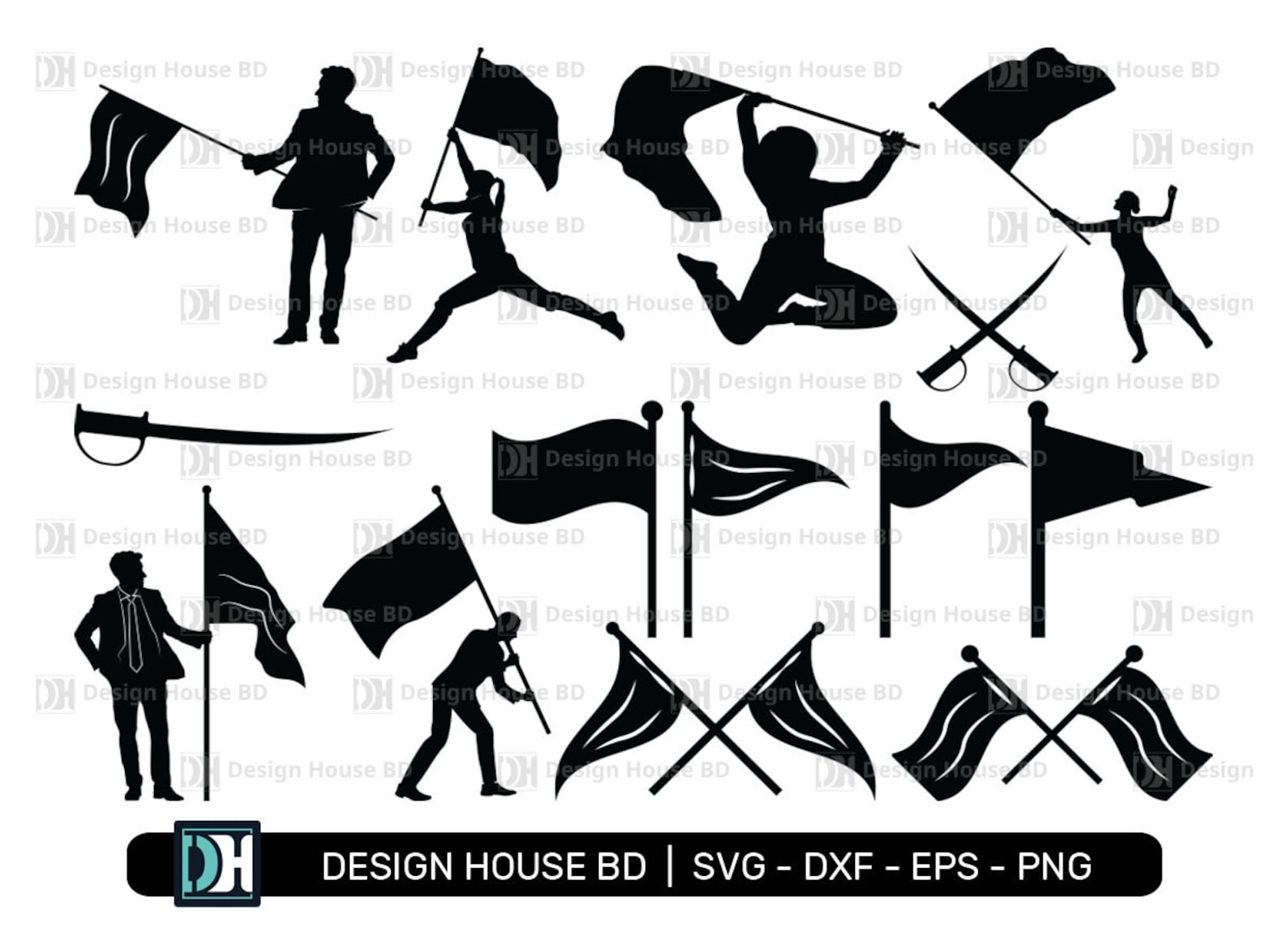 14 Color Guard SVG Bundle | Color Guard Flags Svg | Color Guard ...