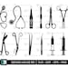 12 Medical Tools Svg Bundle | Syringe Svg | Commercial Use | Medical ...