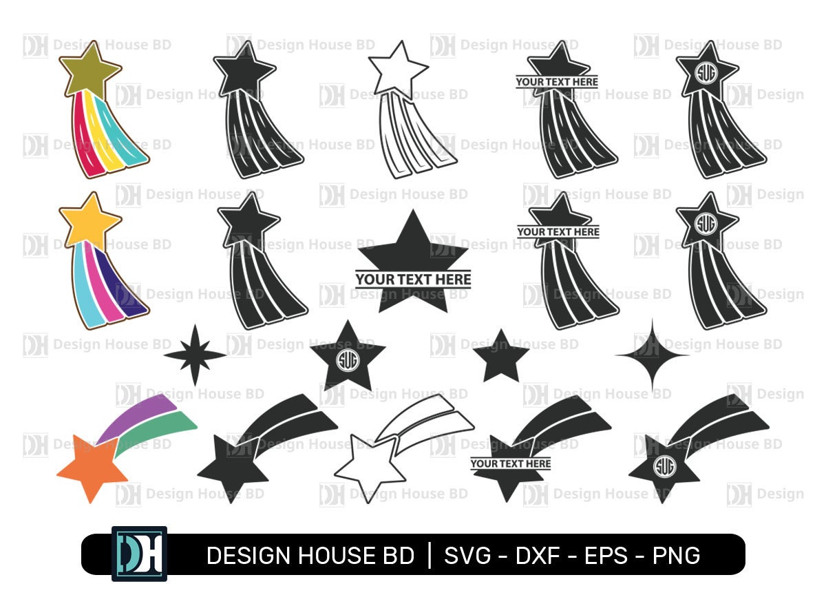 Mabels Star Svg Bundle | Star Silhouette | Night Sky Svg | Mabels Star ...