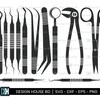 12 Medical Tools Svg Bundle Syringe Svg Commercial Use Medical ...