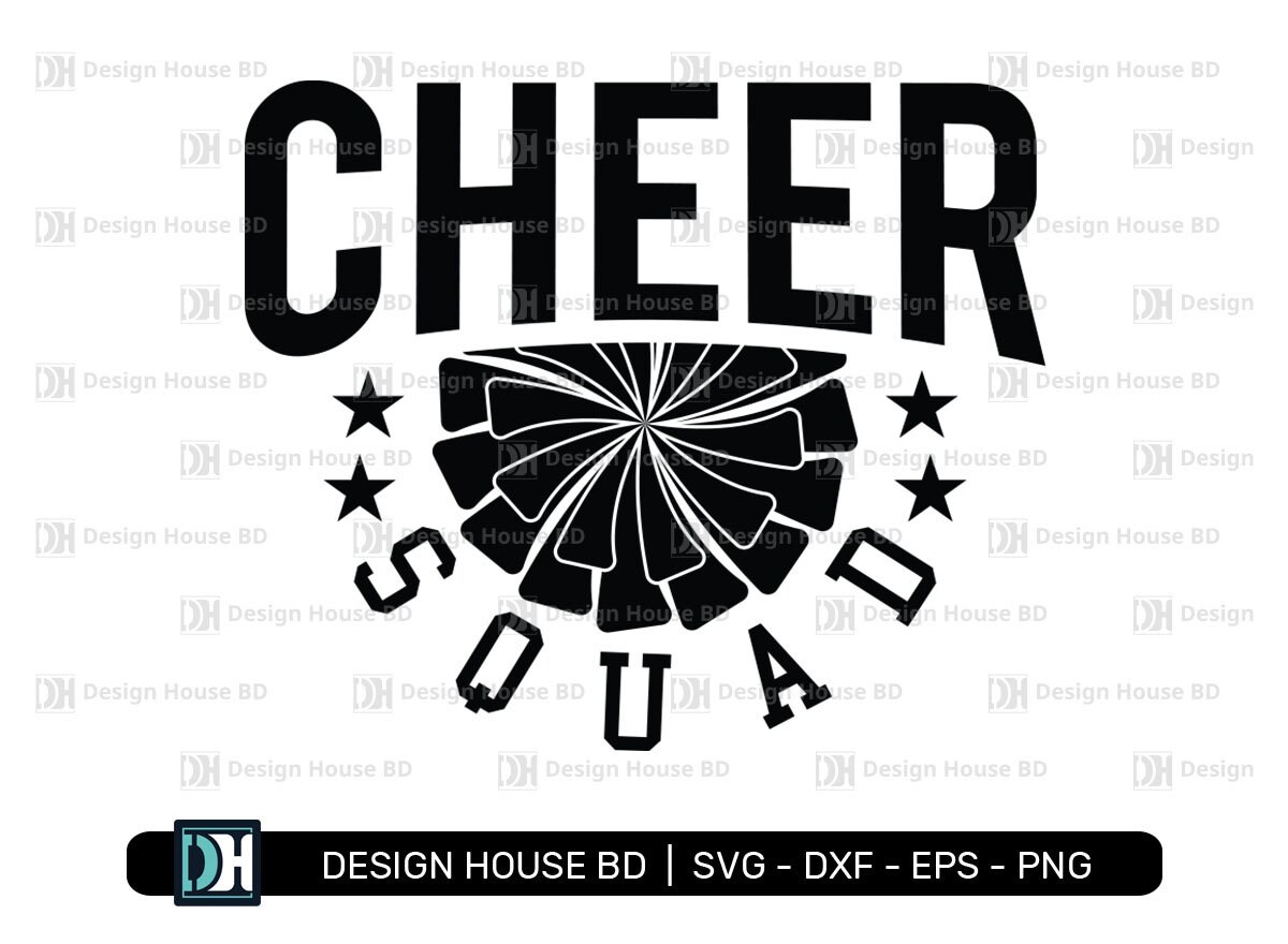 Cheer Svg Bundle, Cheerleading, Cheer Team Bundle, Cheerleader ...