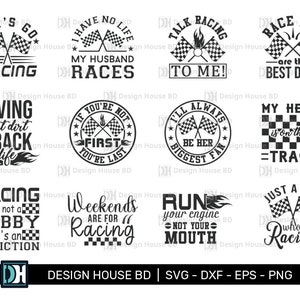 Racing SVG Bundle, Racing Svg, Racing Sayings Svg, Racing Quote SVG ...