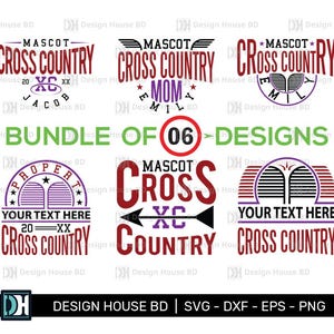 Cross Country Svg Bundle, Cross Country, Cross Country Cutting Files ...