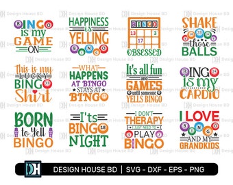 Bingo Sign Bingo Night Poster Bingo Logo Bingo Vector - Etsy
