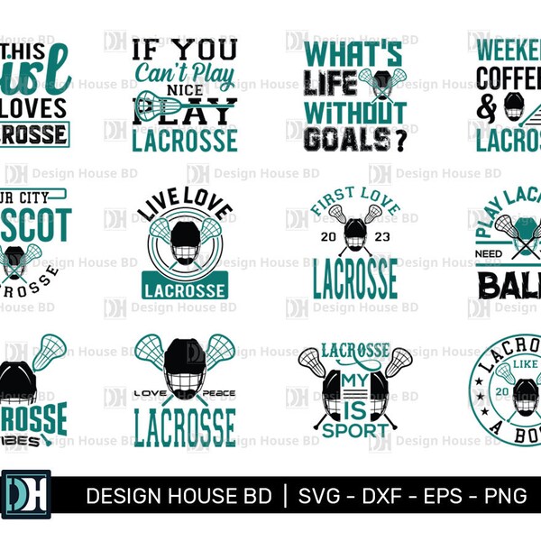 Lacrosse Svg - Etsy