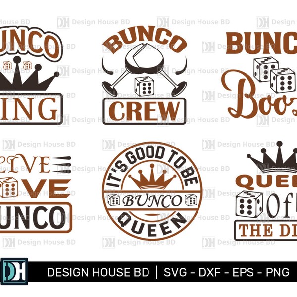 Bunco Svg - Etsy