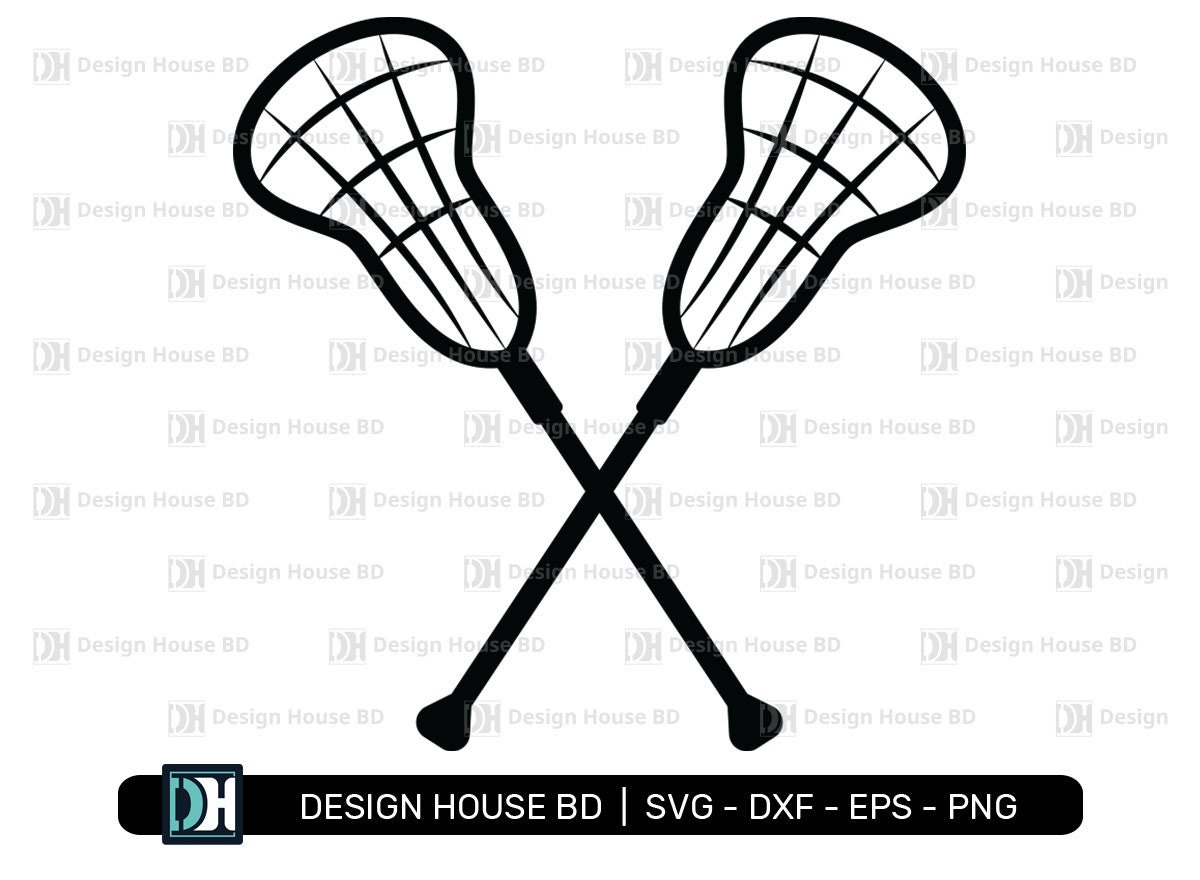 Lacrosse Sticks Svg, Lacrosse Monogram Svg, Lacrosse Silhouettes, Lax ...
