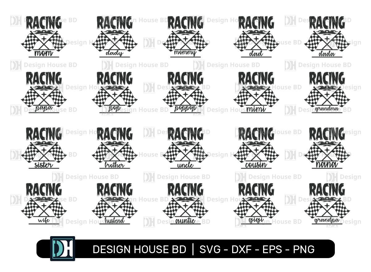 20-race Family Svg Bundle, Pit Crew Svg, Racing Sayings Svg, Racing ...