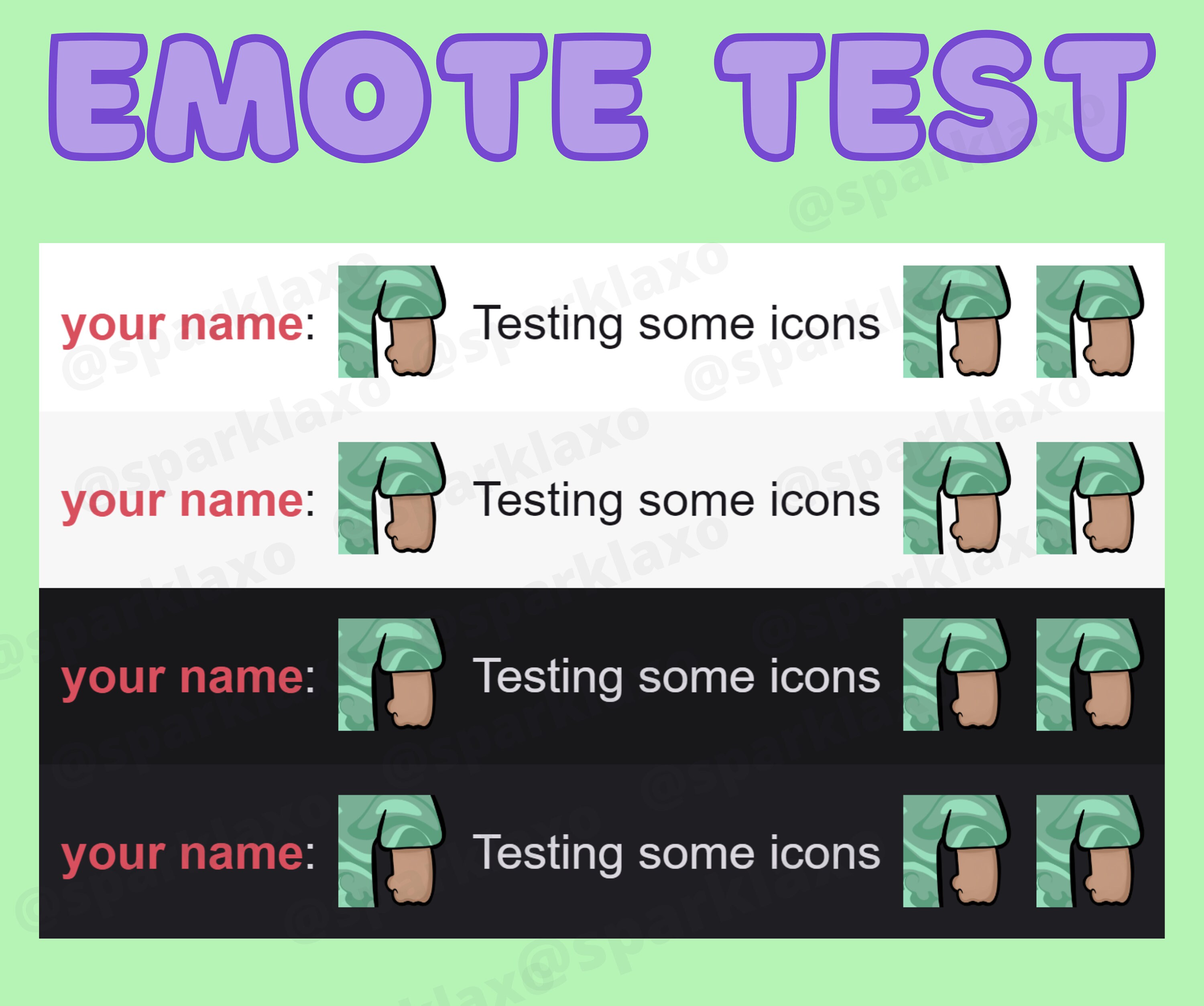 FIST EMOTE - Twitch / Youtube / Discord / Streaming / Free Shipping ...