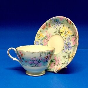 Wonderful, Shelley China Chintz Cup and Saucer - Etsy