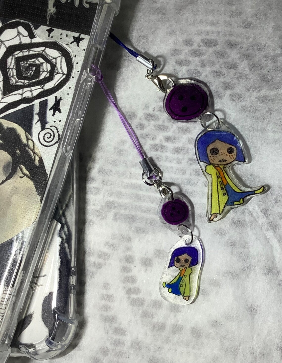 Coraline Custom Cell Phone Case Face Decor & Charm - Etsy