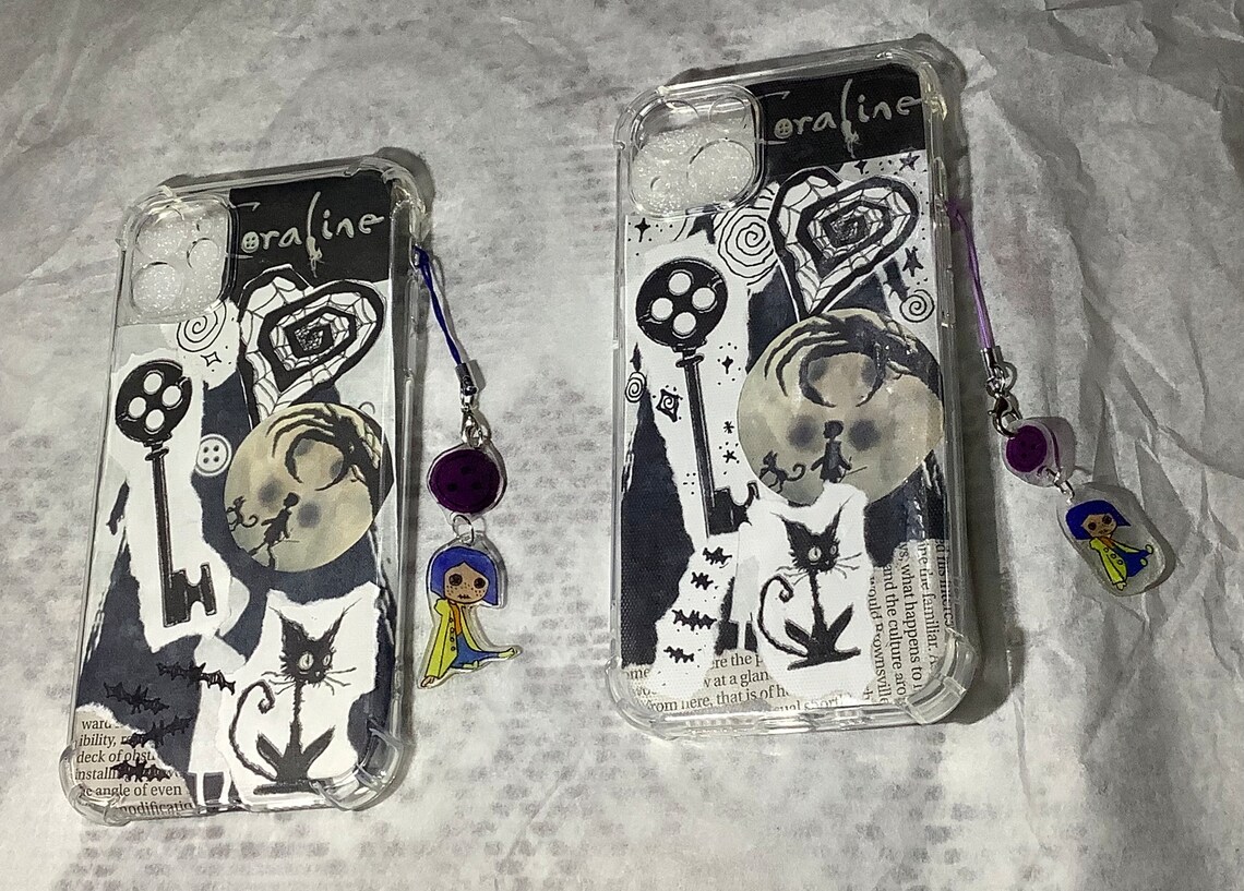 Coraline Custom Cell Phone Case Face Decor & Charm - Etsy