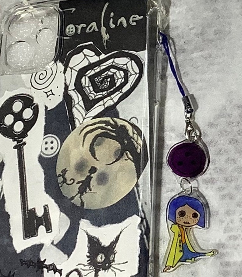 Coraline Custom Cell Phone Case Face Decor & Charm - Etsy