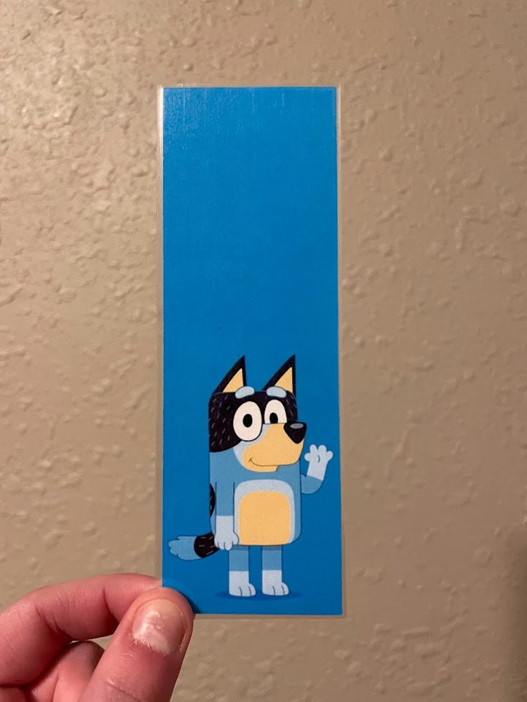 BLUEY BOOKMARK - Etsy