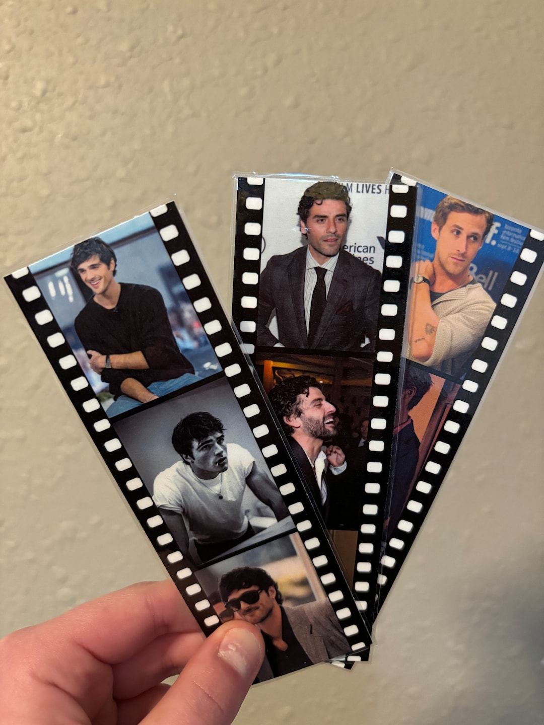 Celebrity Film Strip Bookmarks Gift for Her Gift for Readers Jacob ...