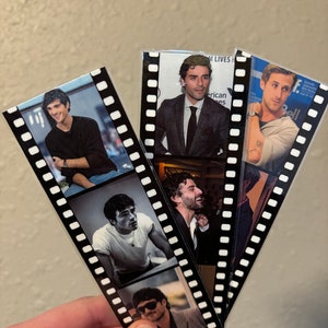 Celebrity Film Strip Bookmarks Gift for Her Gift for Readers Jacob ...