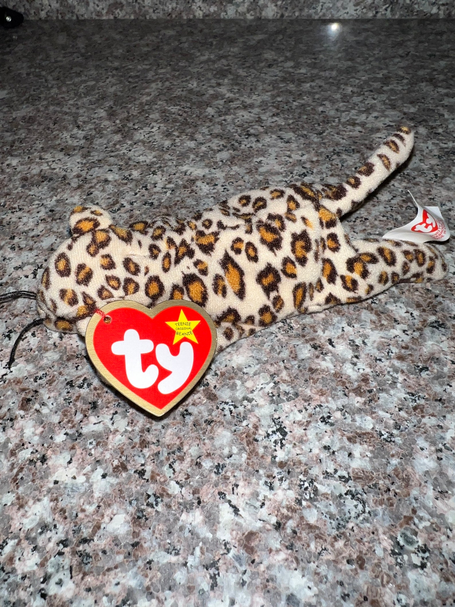 Rare Freckles the Leopard Ty Teenie Beanie Baby 1993 - Turning 30 This ...