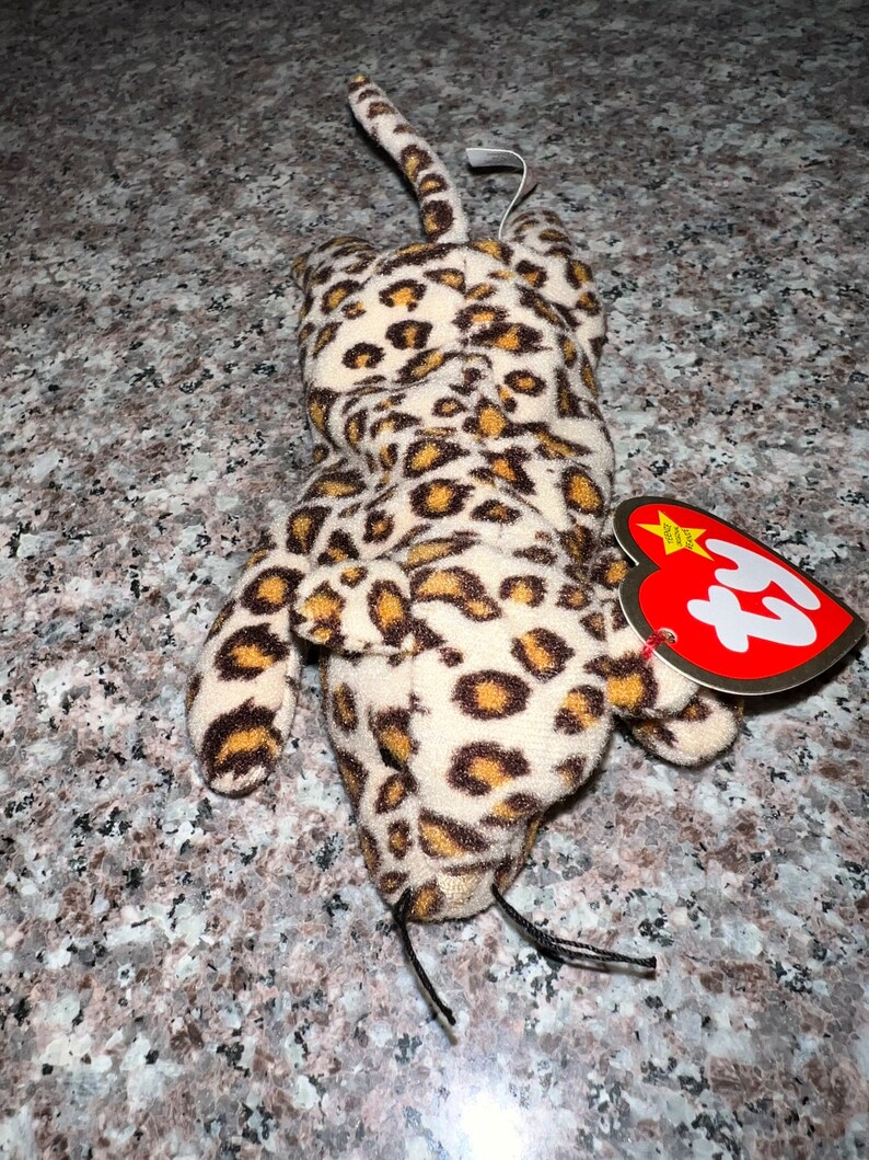 Rare Freckles the Leopard Ty Teenie Beanie Baby 1993 - Turning 30 This ...