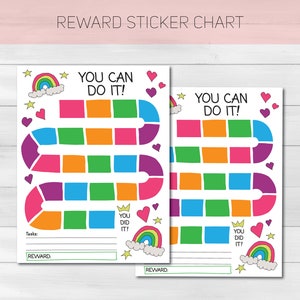 Rewards Sticker Chart 2 - Etsy