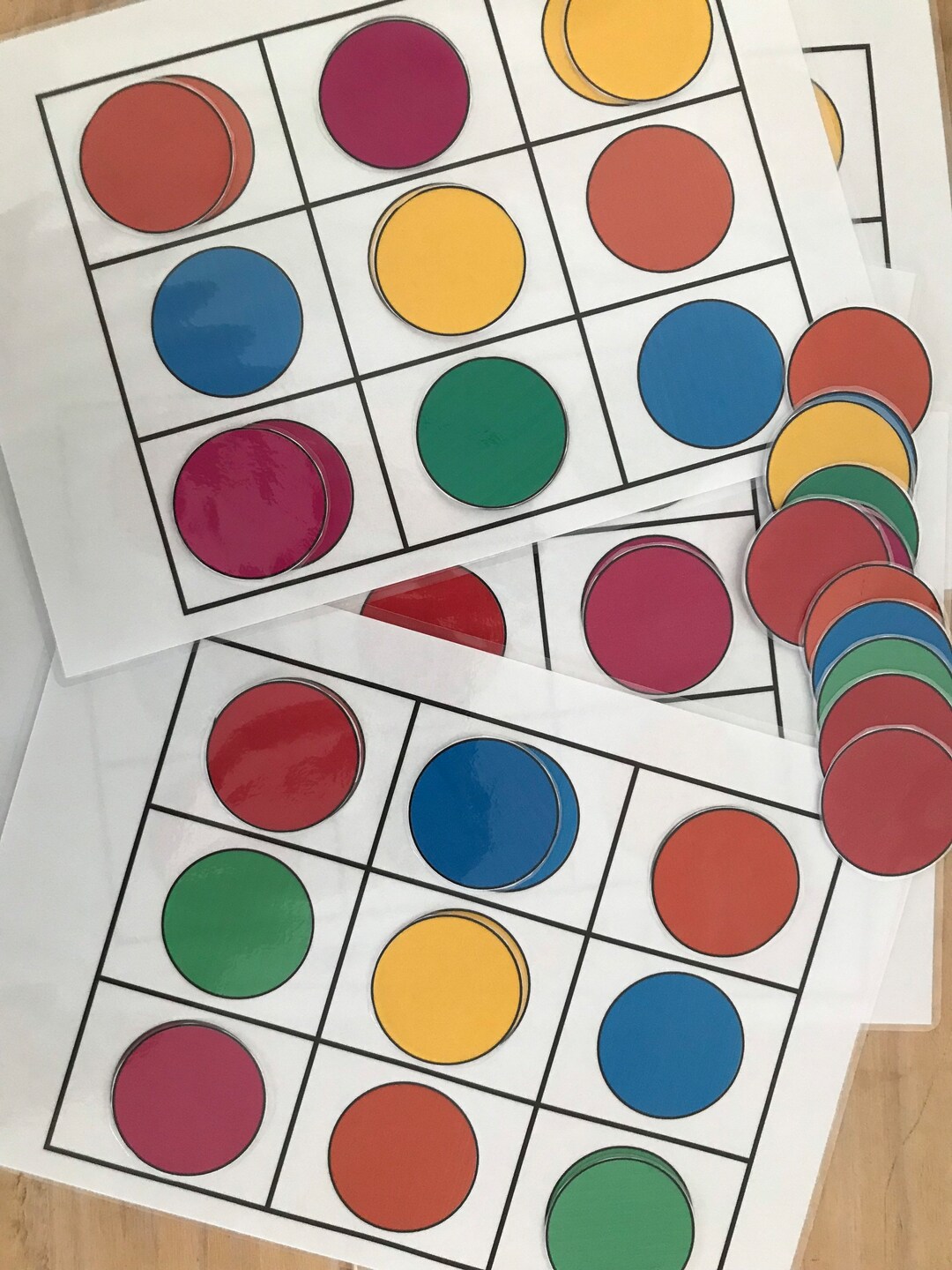 Dot Colour Matching Worksheets, Busy Book Sheet, Learning Colours, Fine ...