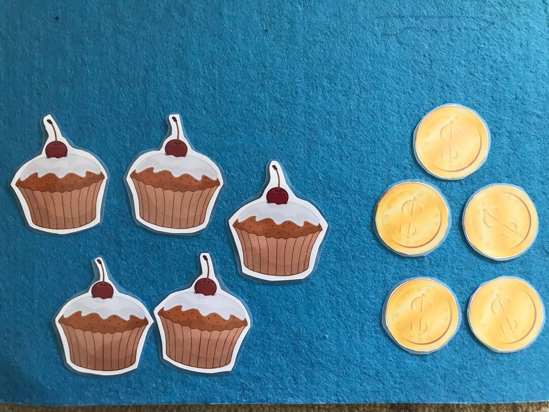 5 Currant Buns - Nursery Songs for Felt Board Time, Story Time ...