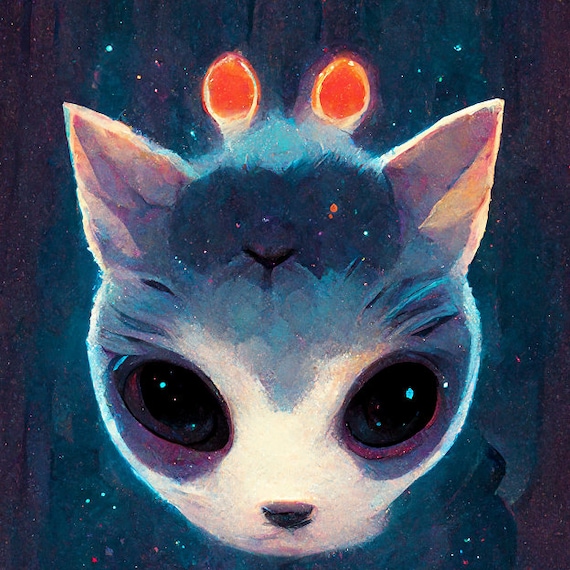 Alien Cat - Etsy