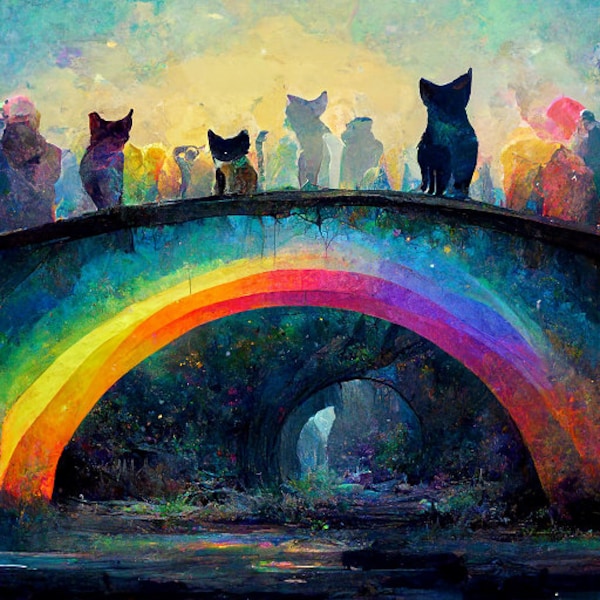 Until We Meet Again at the Rainbow Bridge - Etsy