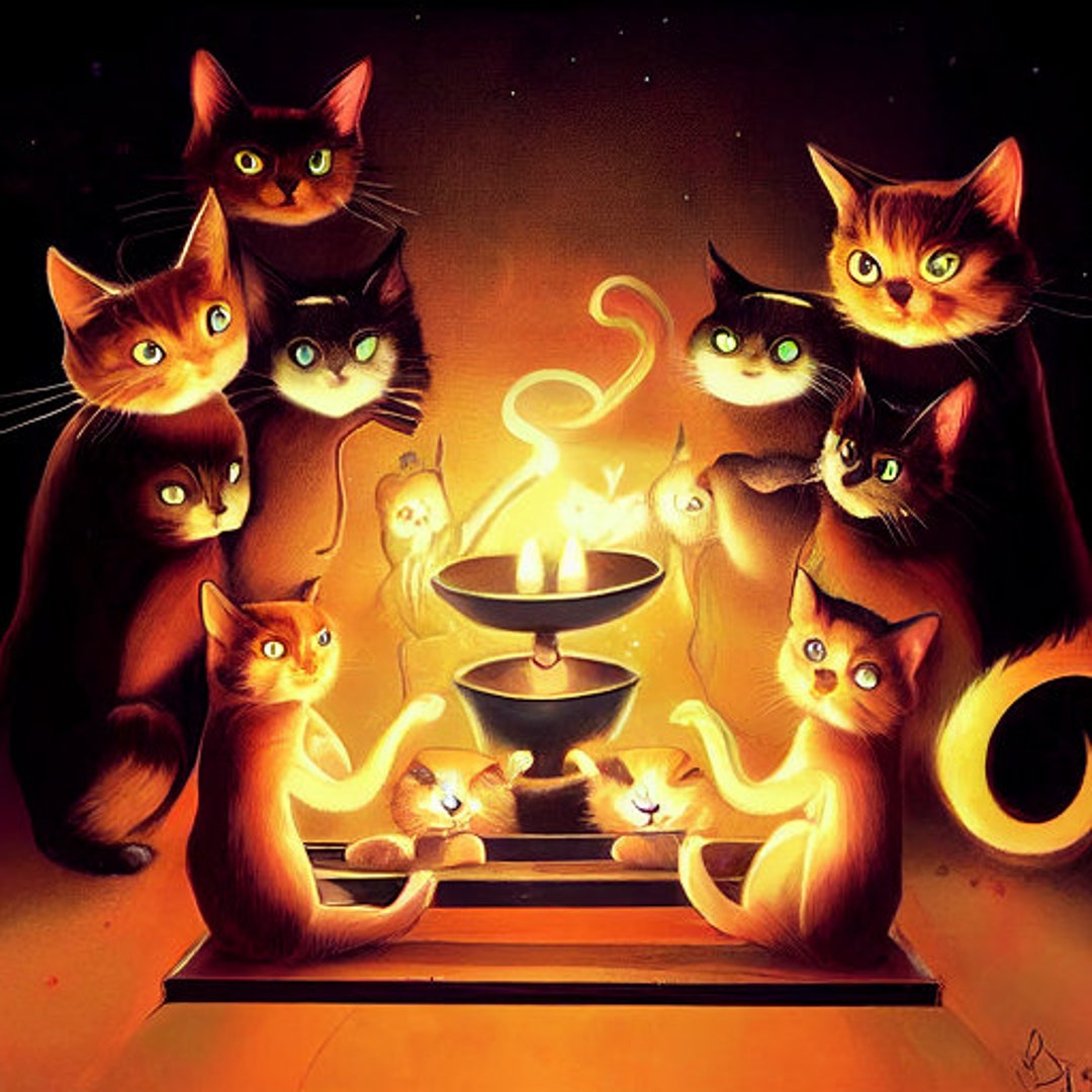 Summoning Cats - Etsy