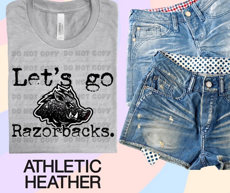 Let's Go Razorbacks - Etsy
