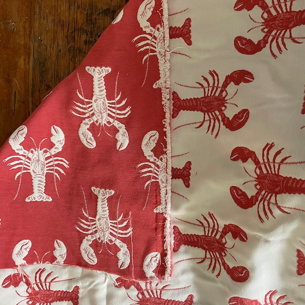 Lobster Fabric - Etsy