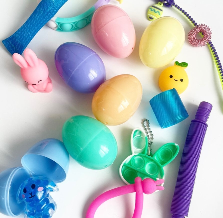 Fidget Popper Easter Egg Fillers, Easter Egg Hunt Fidgets, Easter ...