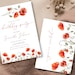 Poppy Birthday Party Invitation | DIY Digital Edit Print Instant ...